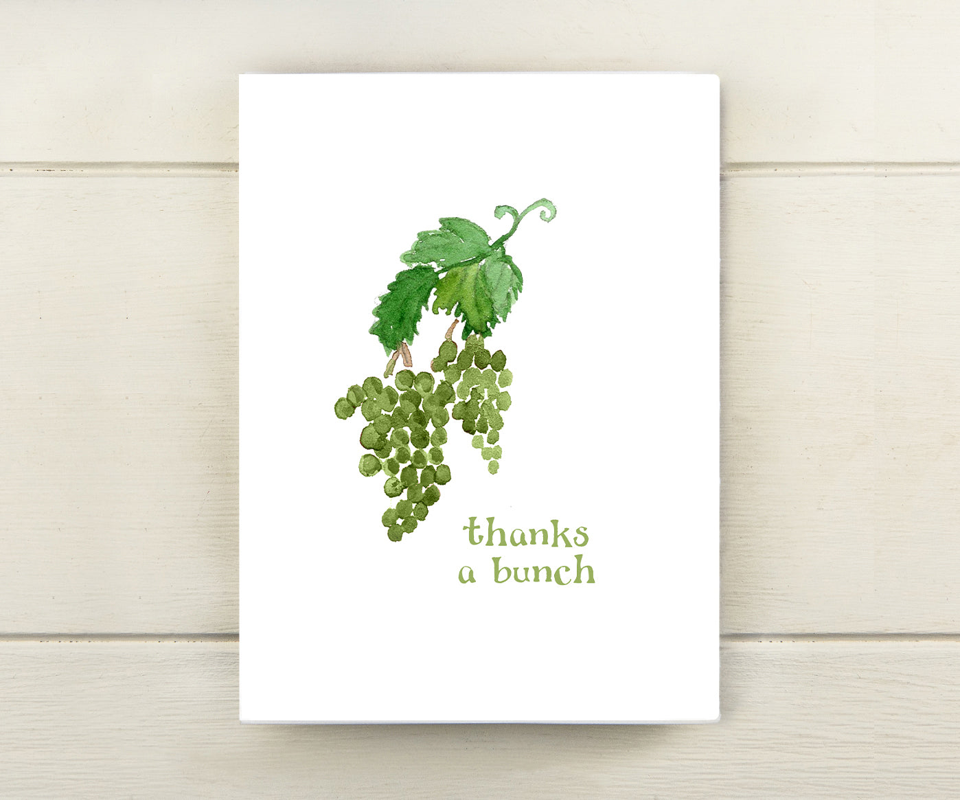 Grapes Thank You Card – El's Cards