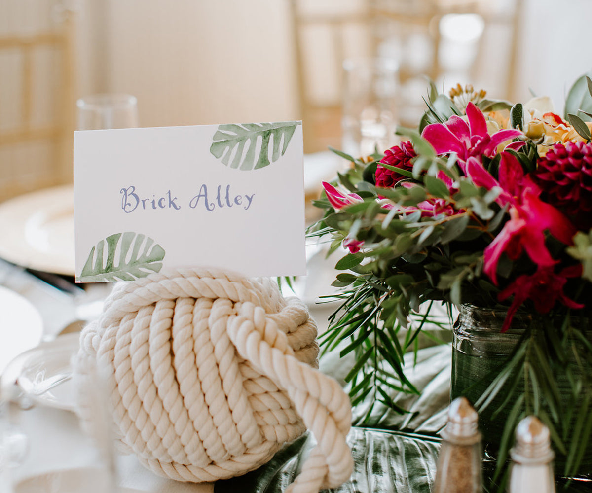 Monstera Table Numbers – El's Cards