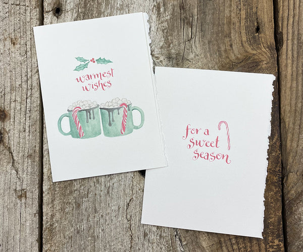 Hot Cocoa Holiday Card – El's Cards