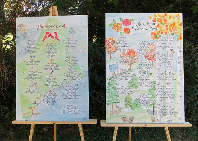 Two Seating Charts are better than one! – El's Cards