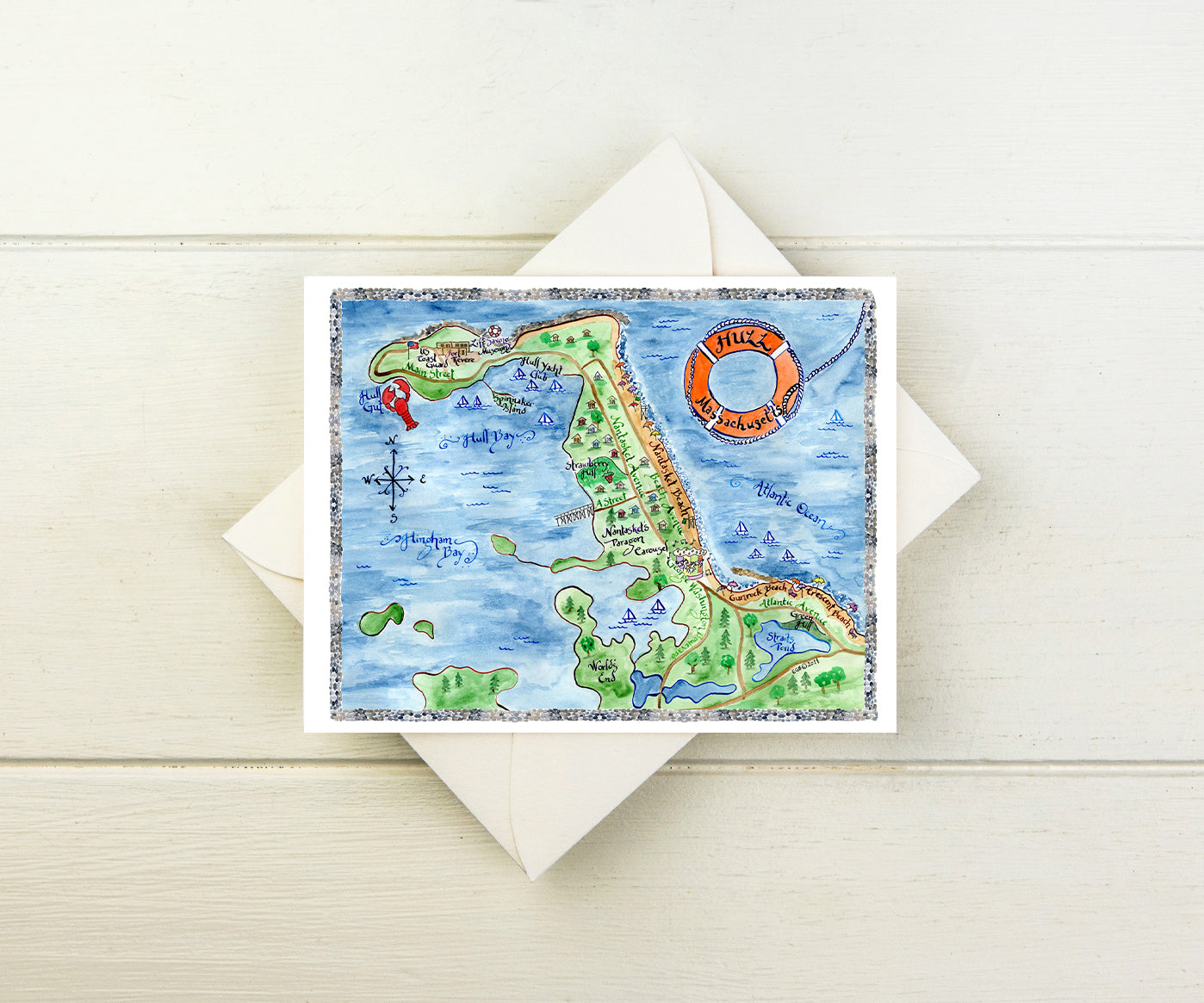 Hull, MA Note Cards – El's Cards