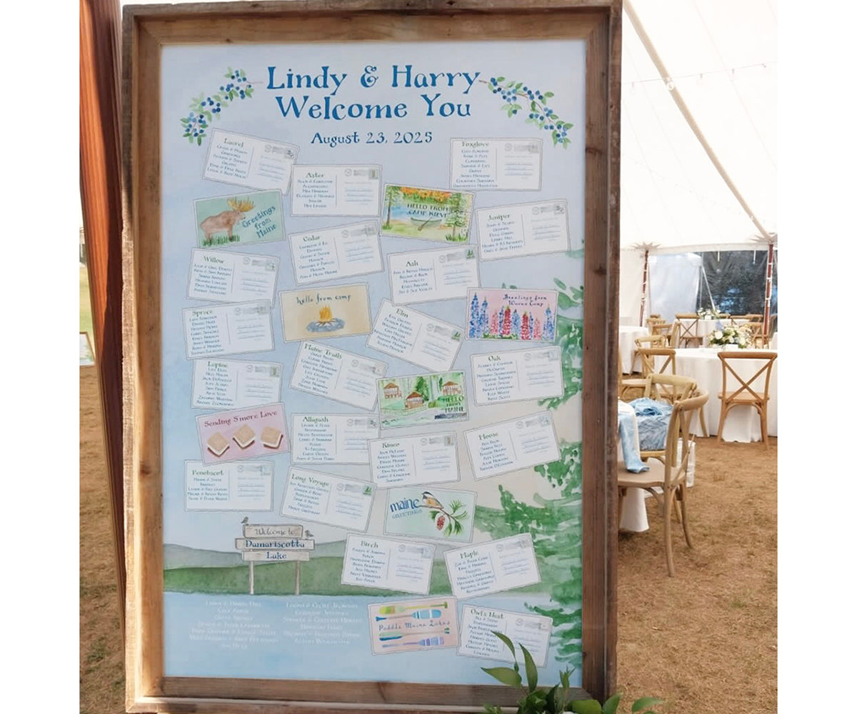 Semi Custom Seating Charts – El's Cards