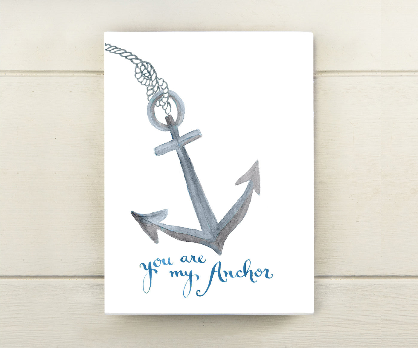Anchor Valentine Card – El's Cards