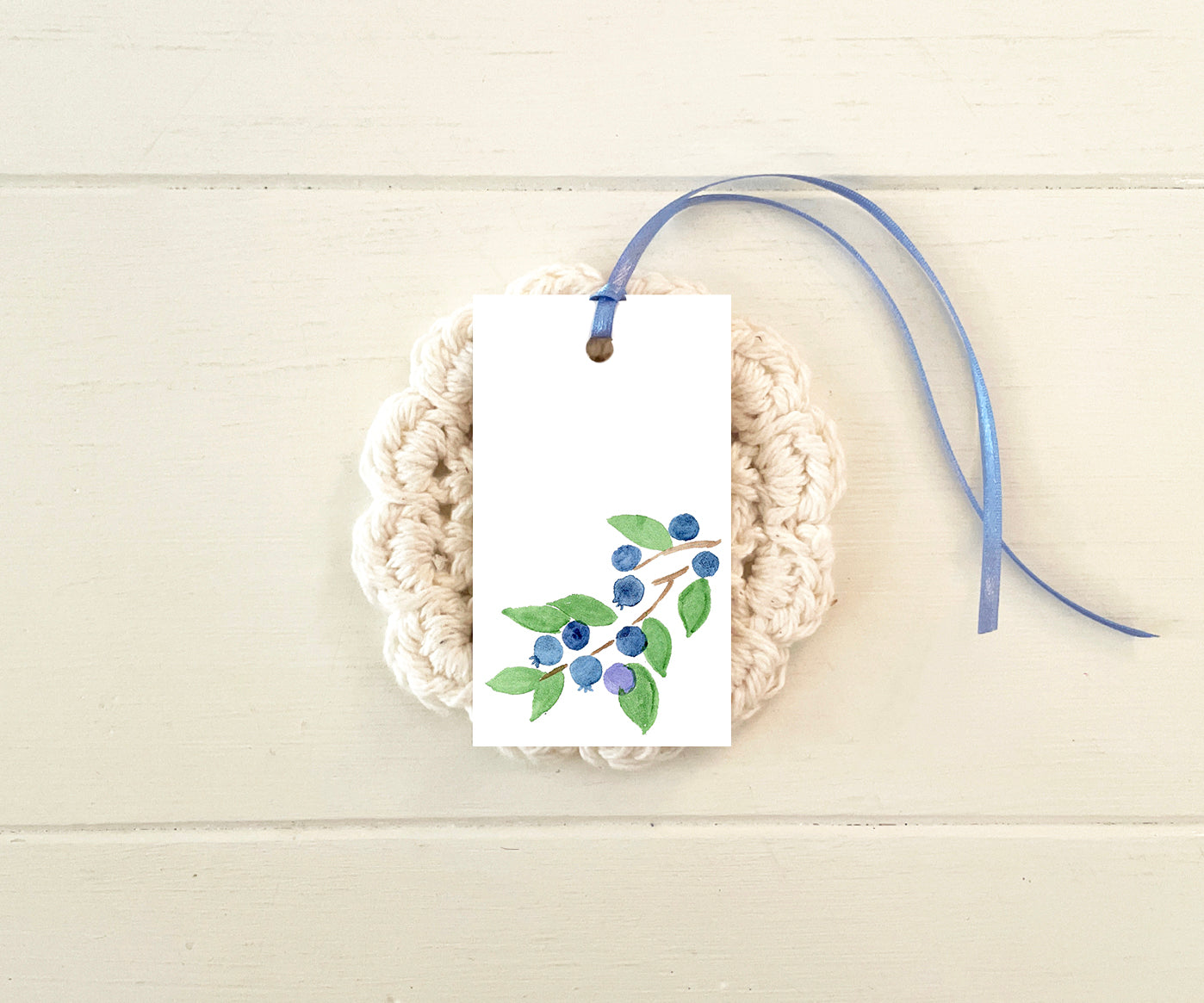 Blueberries Gift Tags – El's Cards
