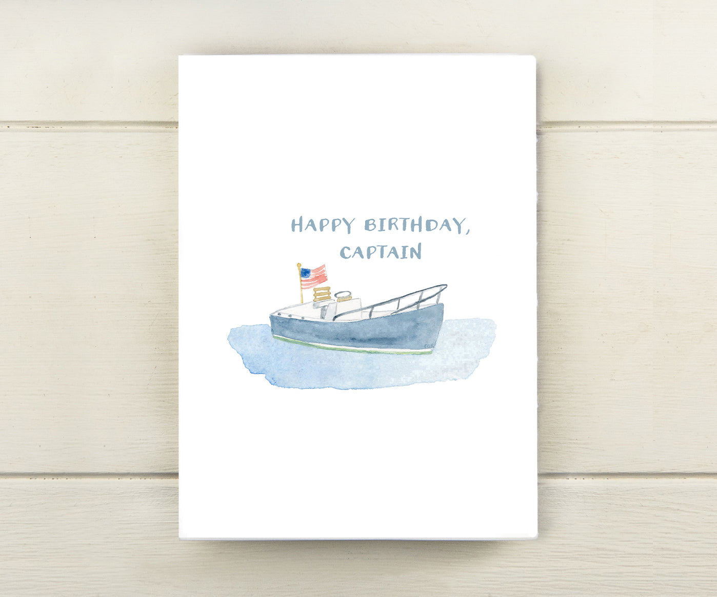 Captain Birthday Card – El's Cards