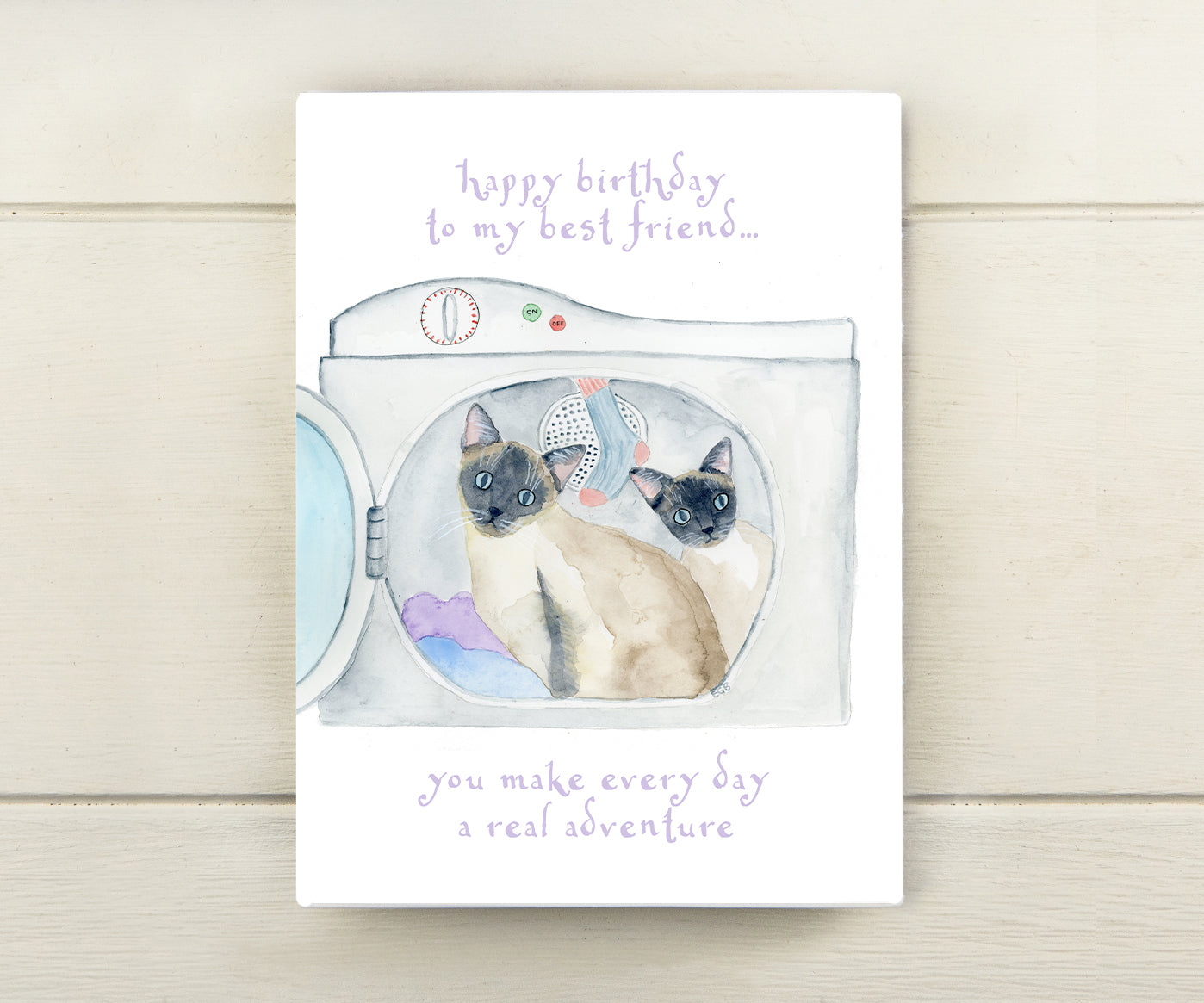 Best Friends Cats Birthday Card – El's Cards