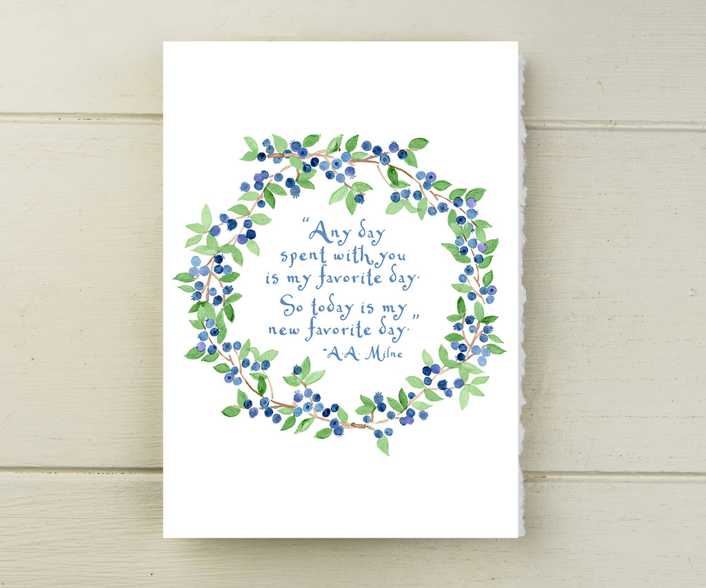 Pooh Favorite Day Card – El's Cards