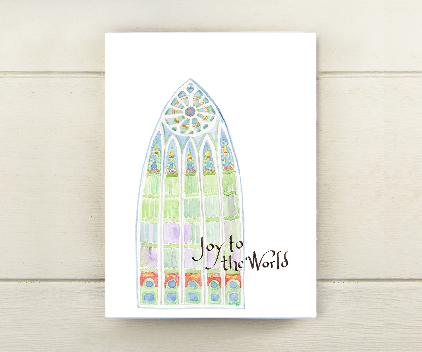 Joy Window Holiday Card – El's Cards