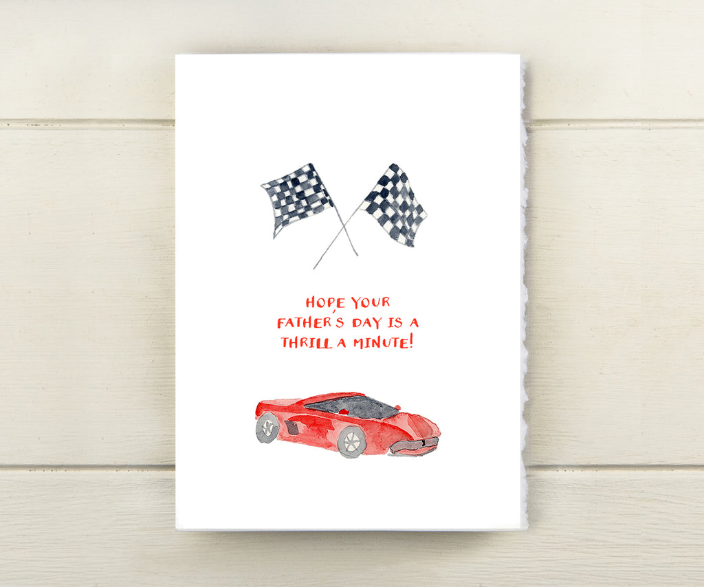 Racecar Father's Day Card – El's Cards