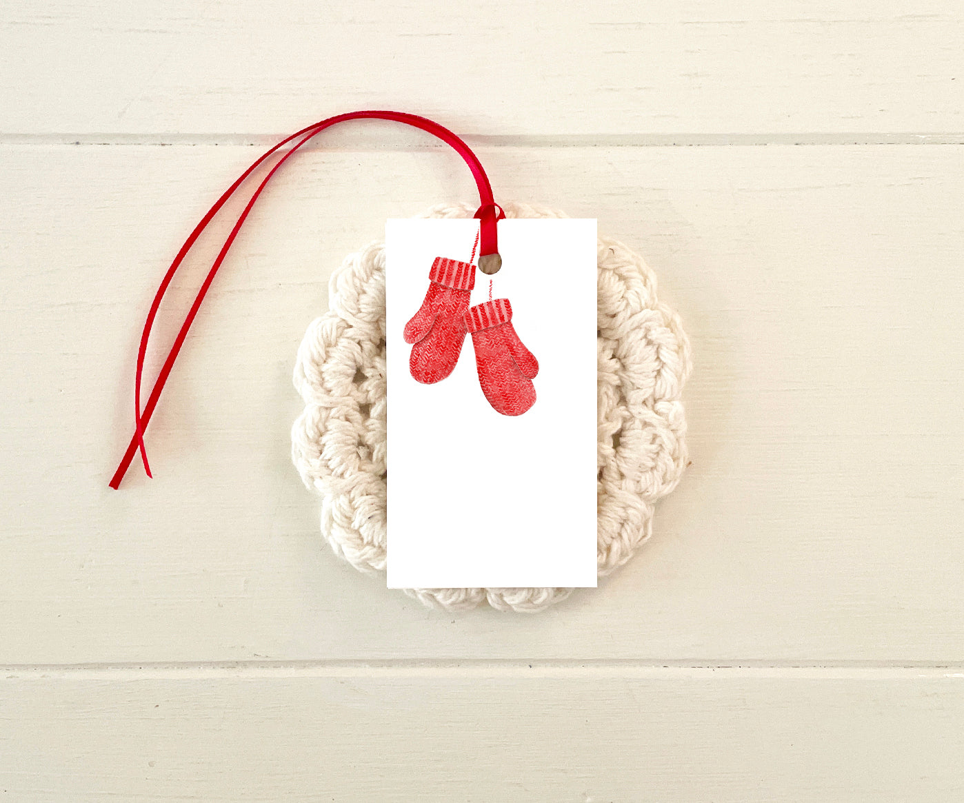Red Mittens Holiday Gift Tags – El's Cards