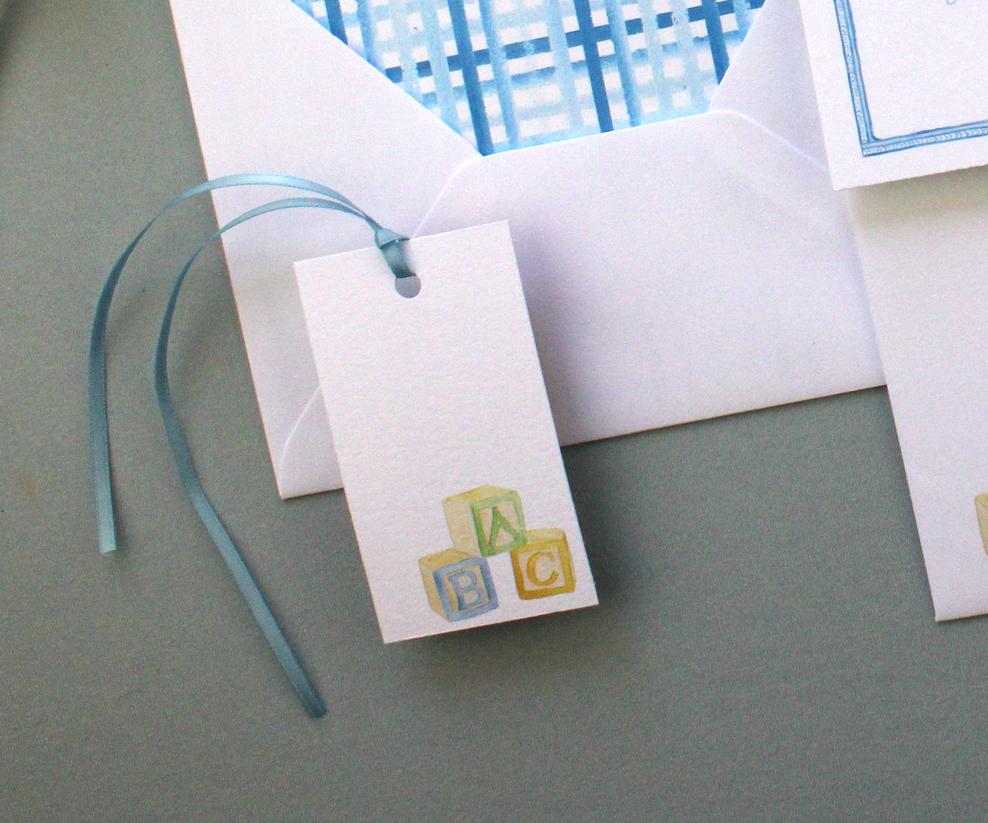 Letter Blocks Gift Tags – El's Cards