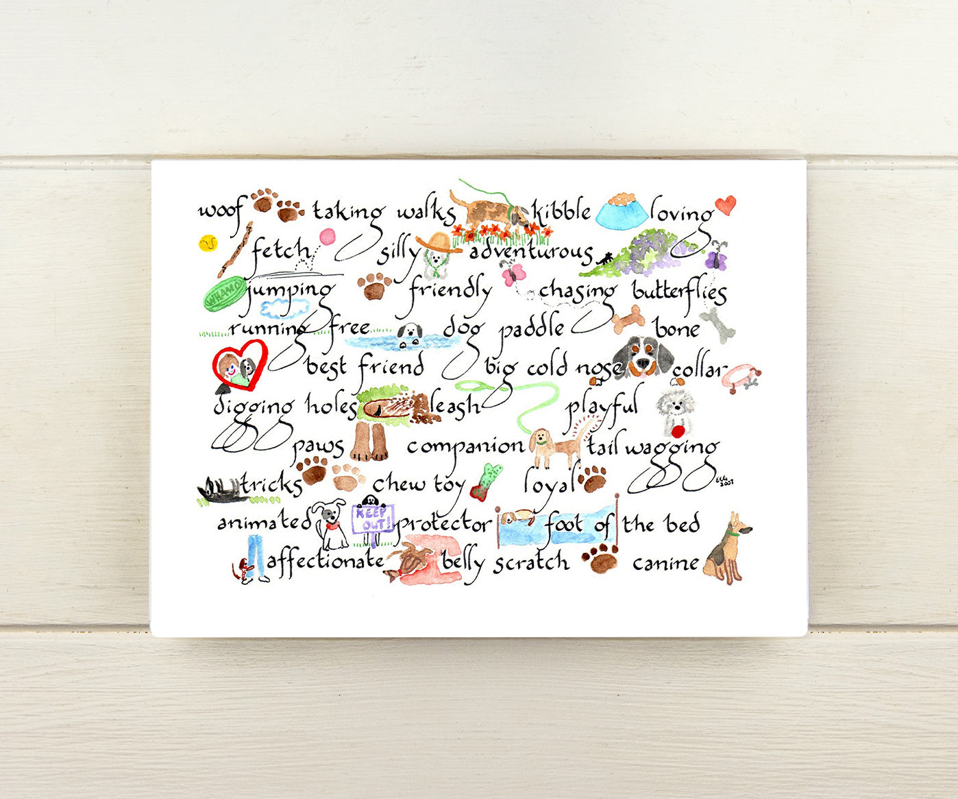 Woof Pet Card – El's Cards