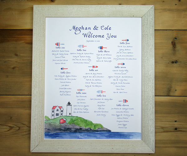 Buoys Seating Chart – El's Cards