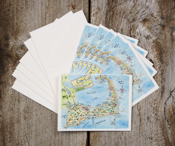 Cape Cod, MA Note Cards – El's Cards